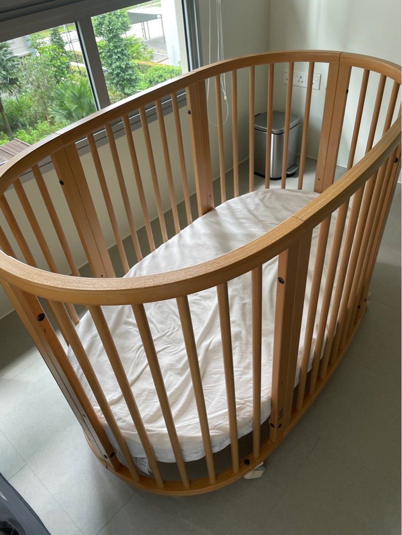 Stokke Sleepi Bed (V2), Babies & Kids, Baby Nursery & Kids Furniture ...