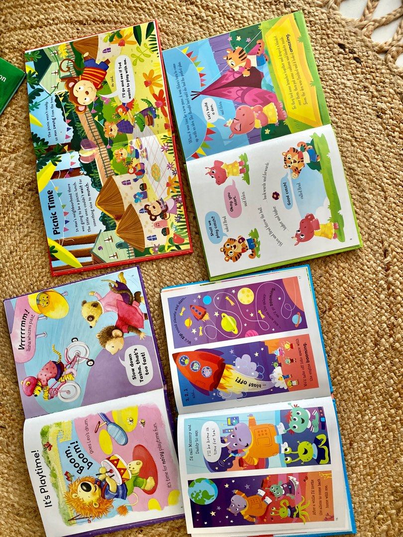 Stories for ages 1-4 (set of 4 books), Hobbies & Toys, Books ...