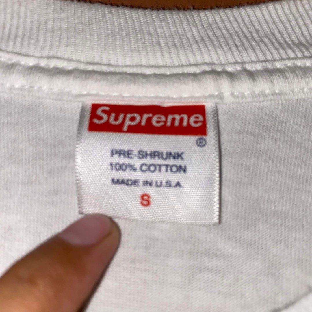 Supreme small logo, Men's Fashion, Tops & Sets, Tshirts & Polo Shirts ...