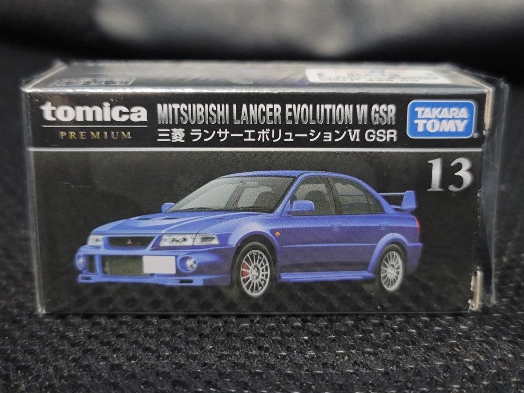 Takara Tomy Tomica Premium 13 - Mitsubishi Lancer Evolution VI GSR on ...