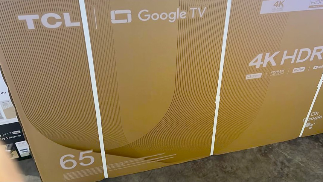 TCL 65 GOOGLE TV UHD 4K HDR HDMI 2.1 65P635 (NEW 2 YEARS WARRANTY), TV ...