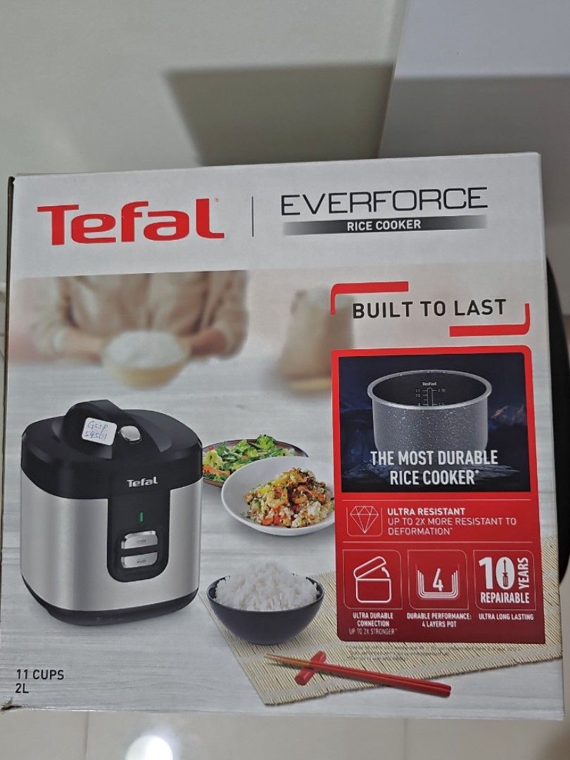 Tefal Rice Cooker 2L (11 cups), TV & Home Appliances, Kitchen ...