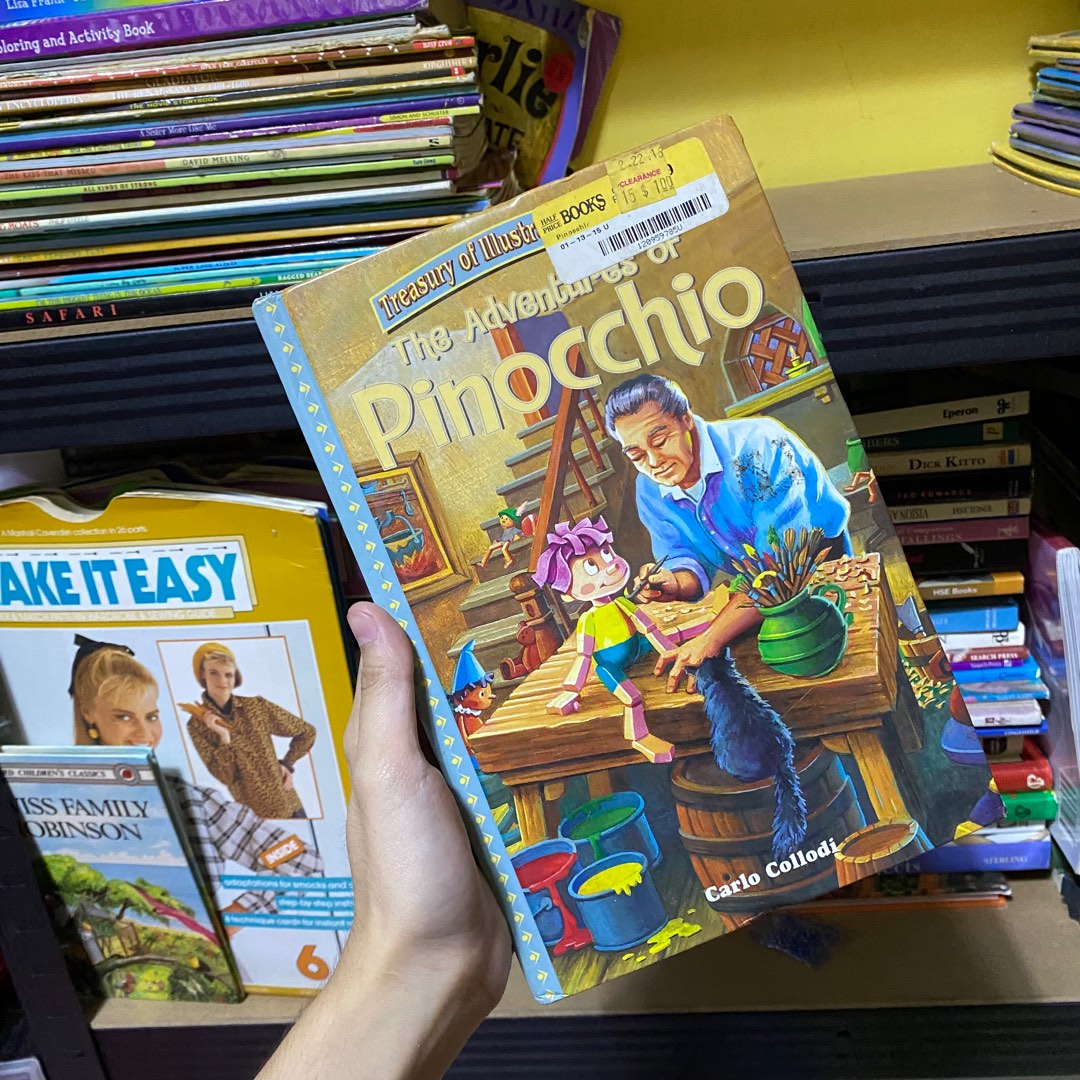 The Adventure’s of Pinocchio Hardback Children’s Storybook on Carousell
