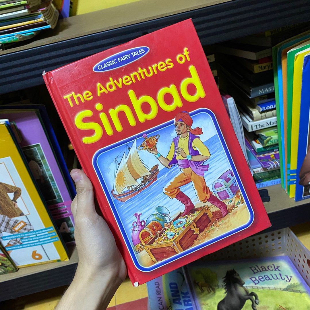 The Adventures of Sinbad Hardback Children’s Storybook on Carousell