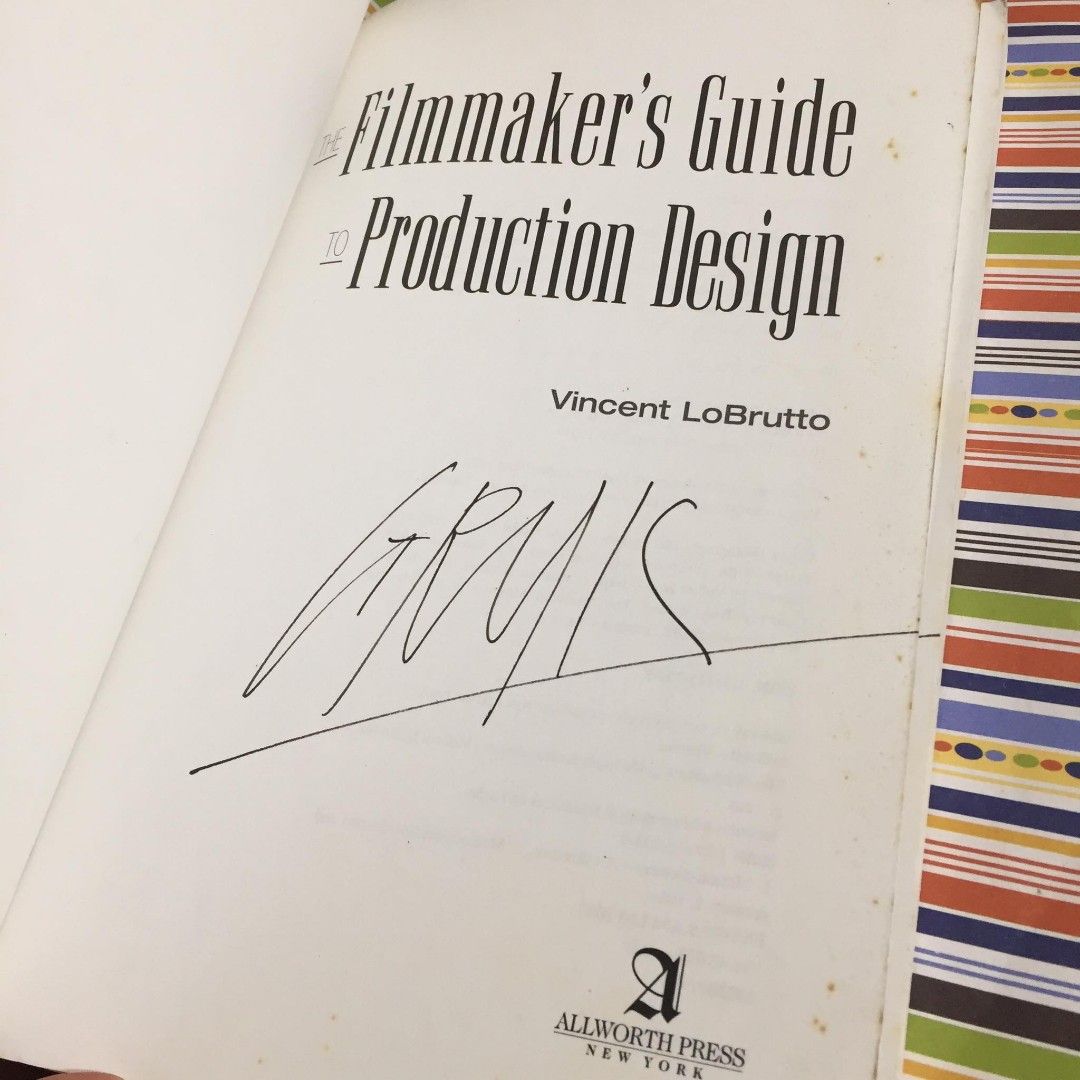 The Filmmaker's Guide to Production Design by Vincent LoBrutto, Hobbies ...