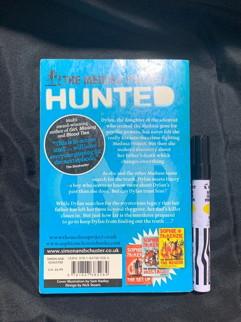 The Medusa Project: Hunted by Sophie McKenzie on Carousell