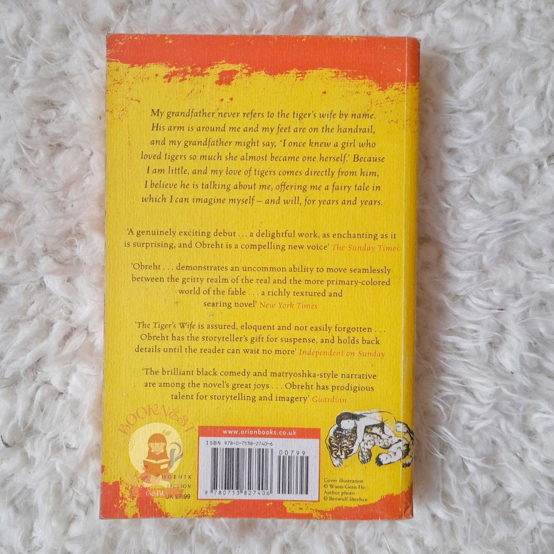 The Tiger's Wife by Tea Obreht on Carousell