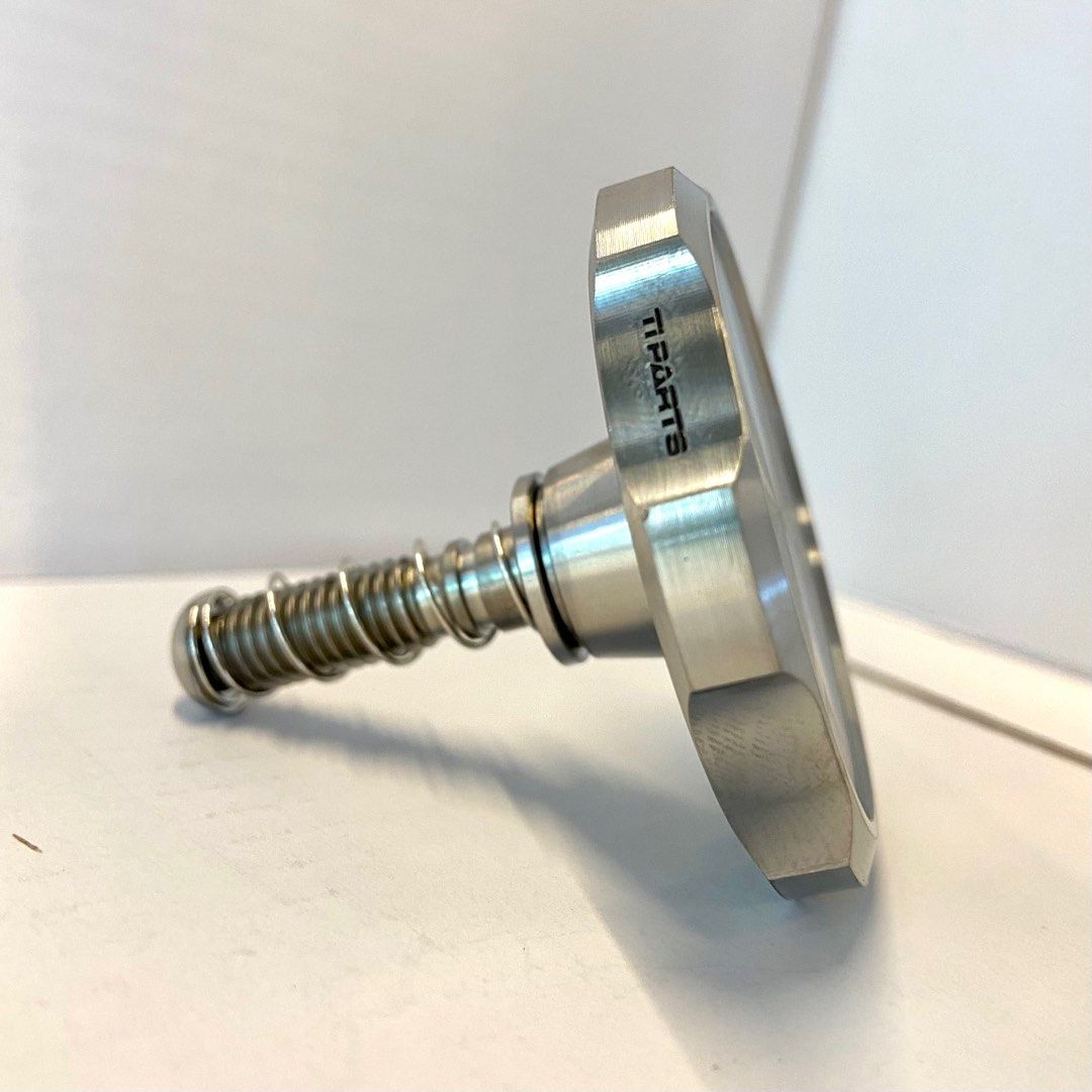 Ti Parts Workshop Titanium Hinge Clamp RAW TITANIUM, Sports Equipment ...