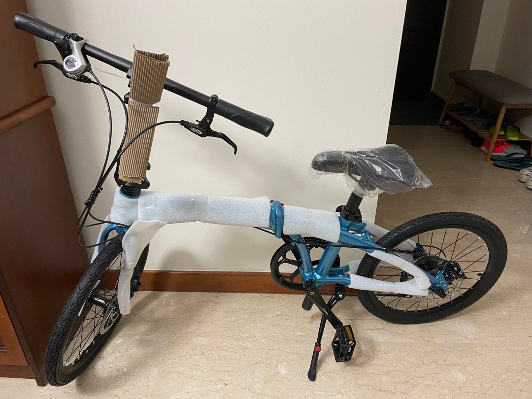 Titan v1 folding bicycle bike shimano 7 speed, Sports Equipment, Bicycles & Parts, Bicycles on ...