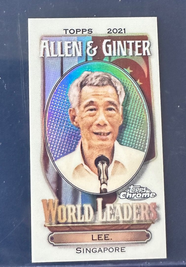 Topps 2021 - World Leaders - Lee Hsien Loong, Hobbies & Toys ...
