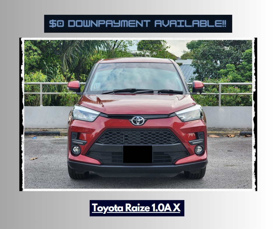 Toyota Raize 1.0A X, Cars, Used Cars on Carousell