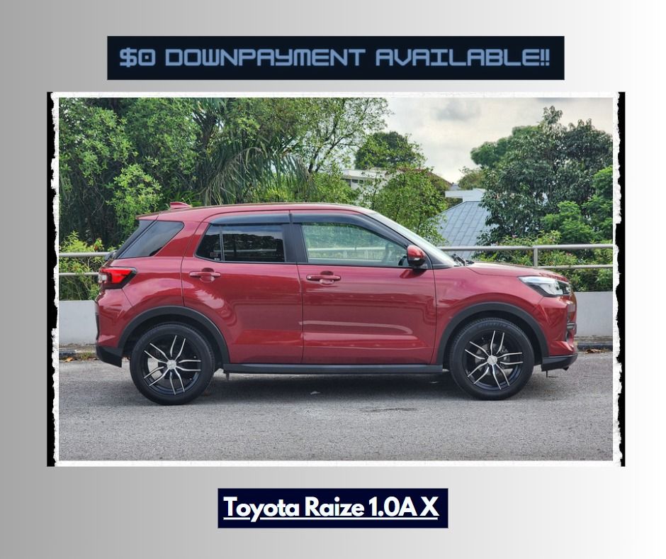 Toyota Raize 1.0A X, Cars, Used Cars on Carousell