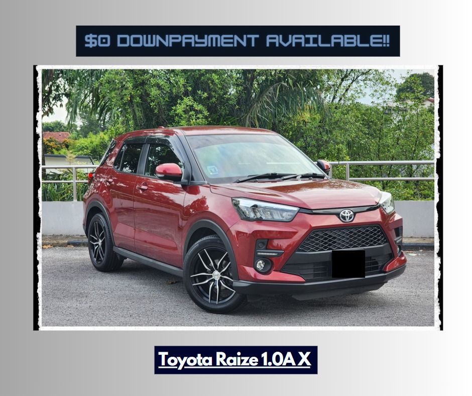 Toyota Raize 1.0A X, Cars, Used Cars on Carousell