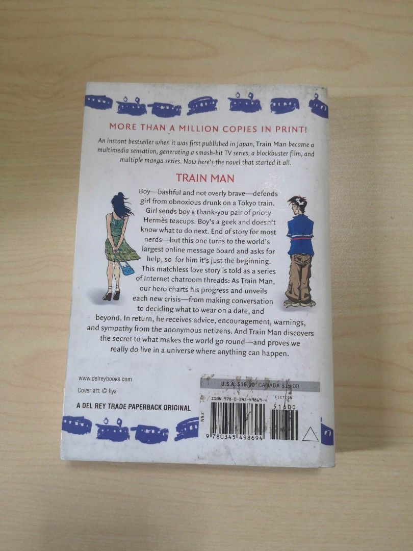 Train Man by Hitori Nakano TPB on Carousell