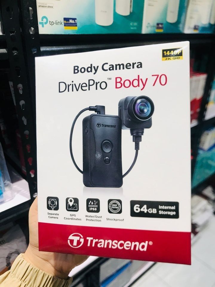 Transcend DrivePro Body 70 Body Camera TS64GDPB70A, Photography ...