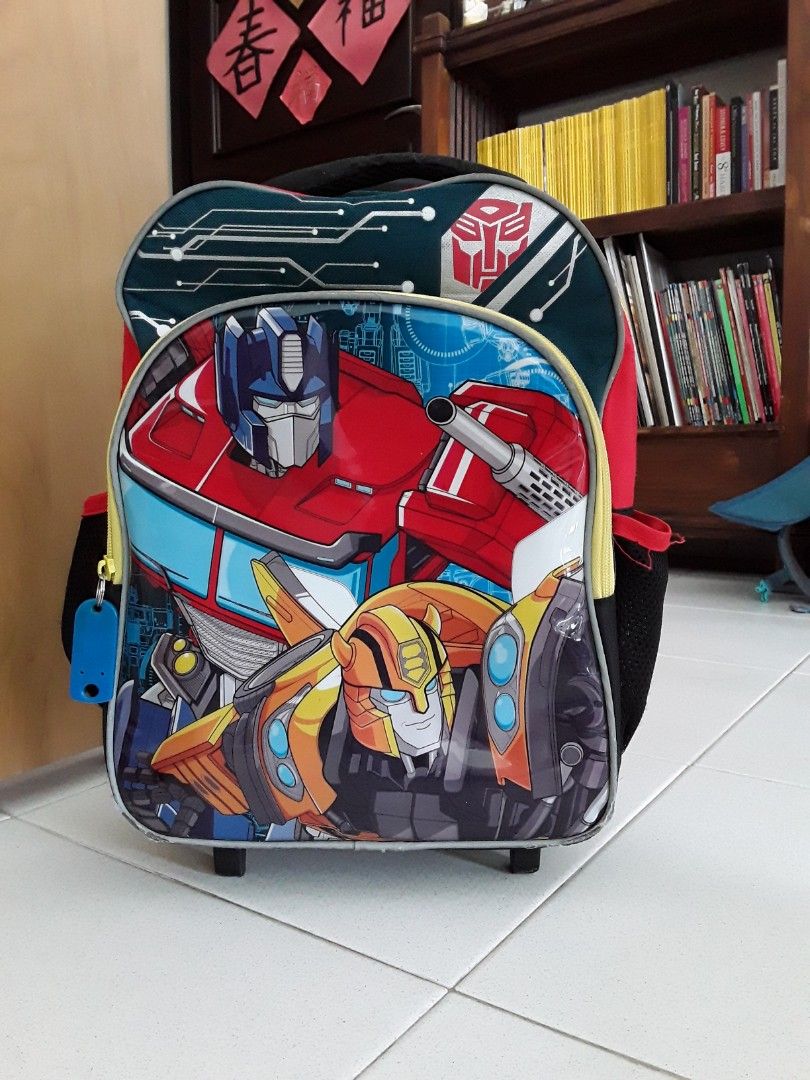 Transformers luggage, Hobbies & Toys, Travel, Luggage on Carousell