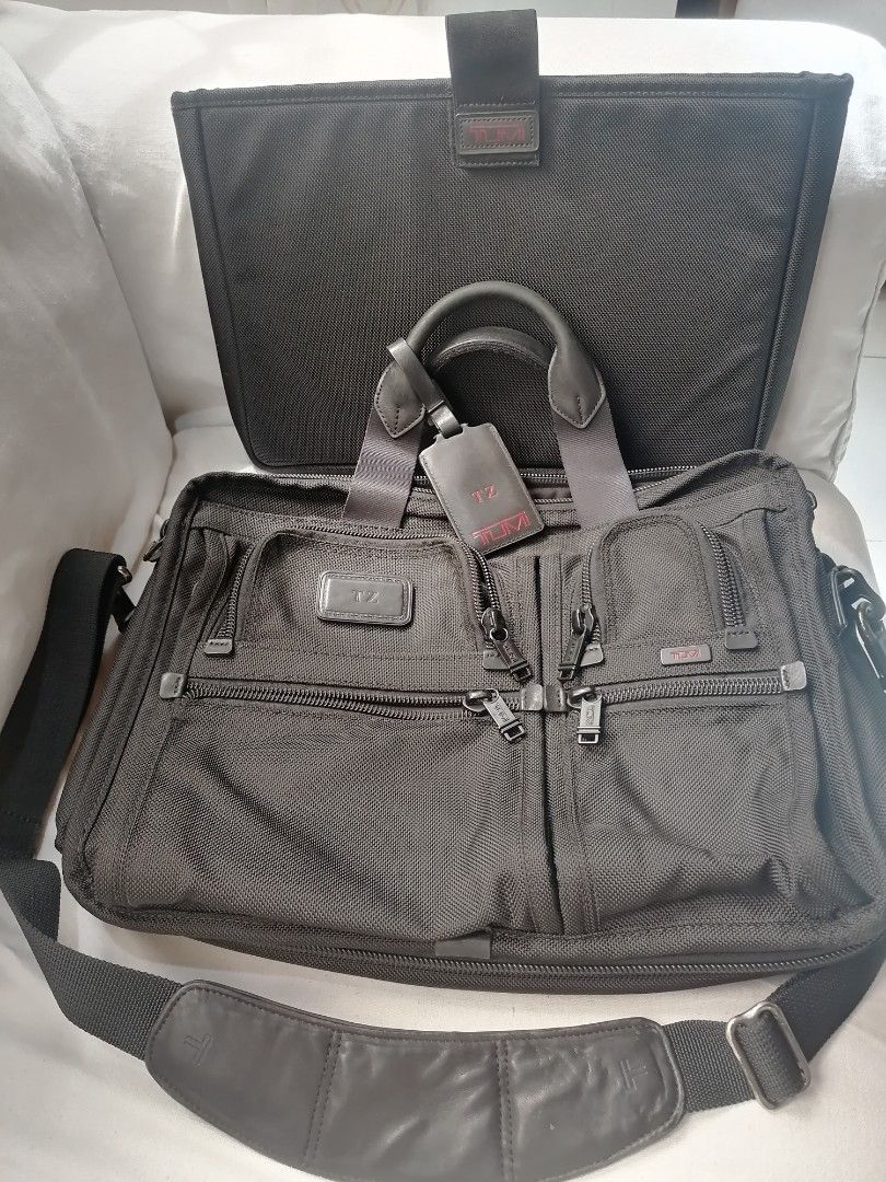 TUMI ALPHA BRAVO LAPTOP BAG/BRIEFCASE, Women's Fashion, Bags & Wallets ...