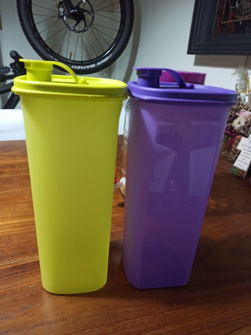 Tupperware fridge bottle 2L, Furniture & Home Living, Kitchenware ...