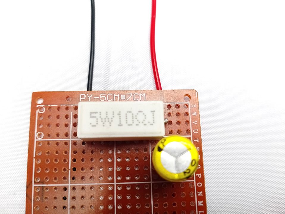 TWEETER PROTECTION WIRING SETUP, SERIES/ PARALLEL CONNECTION, 2.2uF ...