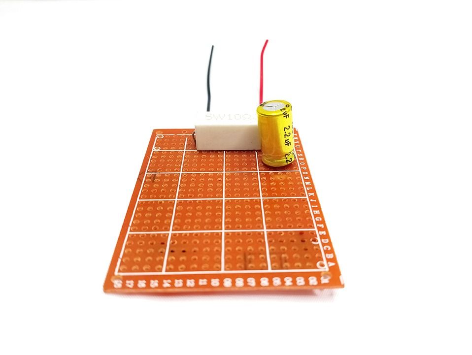 TWEETER PROTECTION WIRING SETUP, SERIES/ PARALLEL CONNECTION, 2.2uF ...