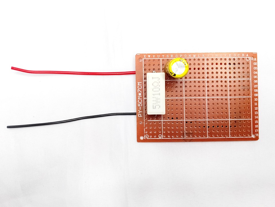 TWEETER PROTECTION WIRING SETUP, SERIES/ PARALLEL CONNECTION, 2.2uF ...