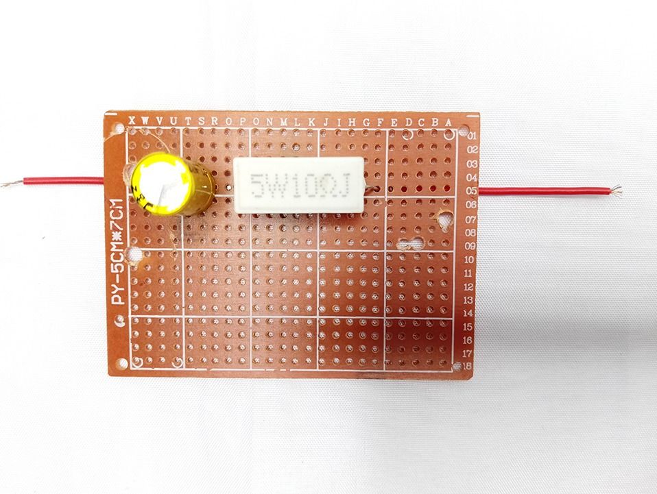 TWEETER PROTECTION WIRING SETUP, SERIES/ PARALLEL CONNECTION, 2.2uF ...