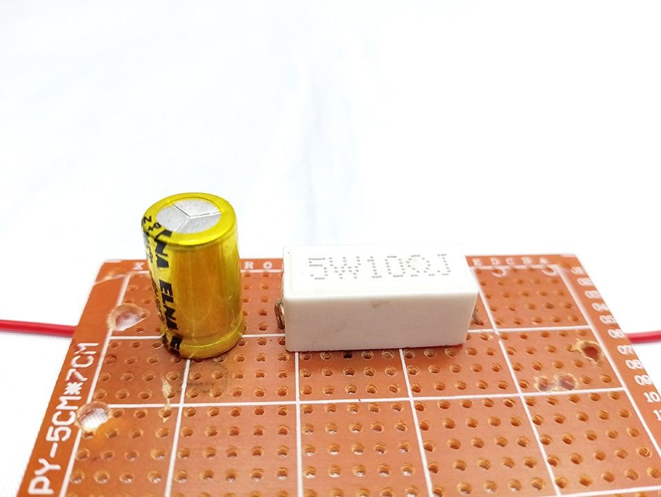 TWEETER PROTECTION WIRING SETUP, SERIES/ PARALLEL CONNECTION, 2.2uF ...