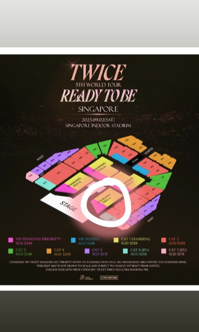 Twice Concert Day 1, Tickets & Vouchers, Event Tickets on Carousell
