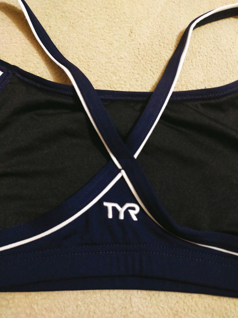 TYR "GUARD" NAVY BIKINI TOP / SWIM TOP., Women's Fashion, Swimwear ...