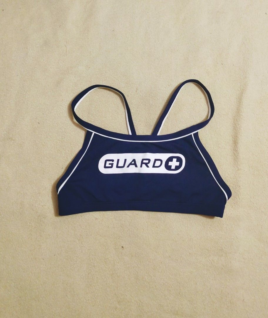 TYR "GUARD" NAVY BIKINI TOP / SWIM TOP., Women's Fashion, Swimwear ...