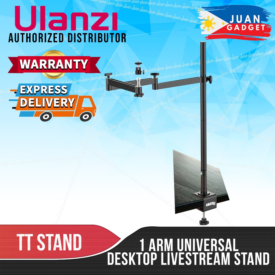 Ulanzi Table-Top Overhead Video Stand with Articulating Arm for ...