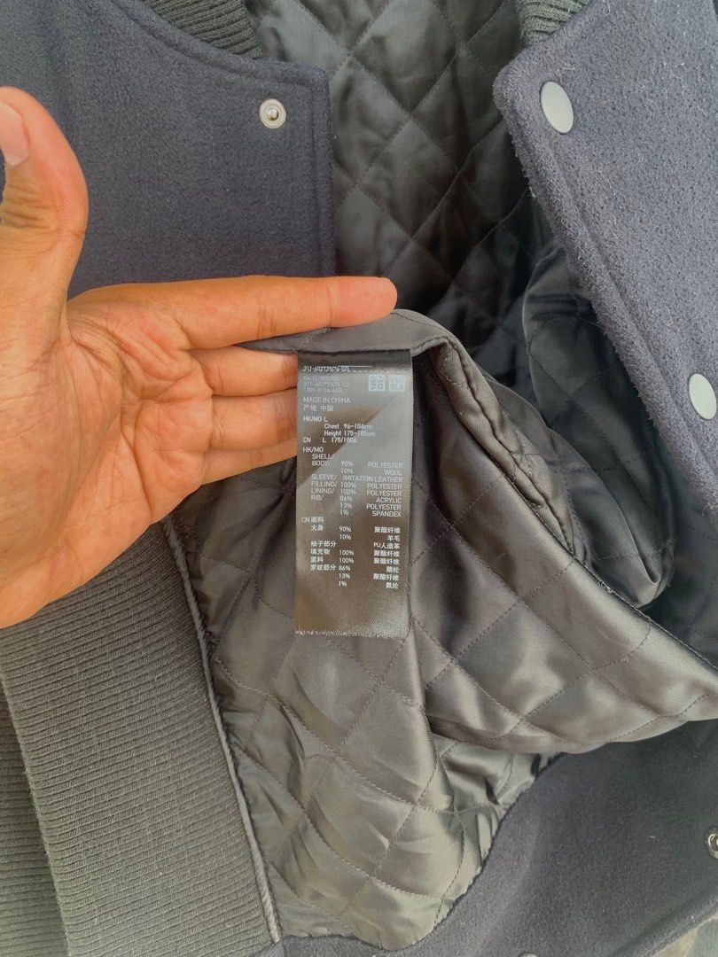 UNIQLO STADIUM JACKET, Men's Fashion, Coats, Jackets and Outerwear on ...