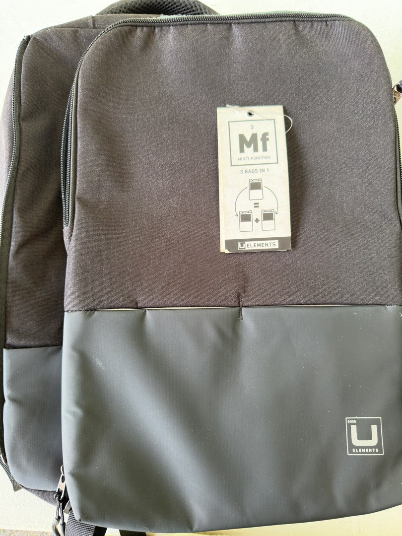 Urbanize U Elements 1 pc. Backpack, Men's Fashion, Bags, Backpacks on ...