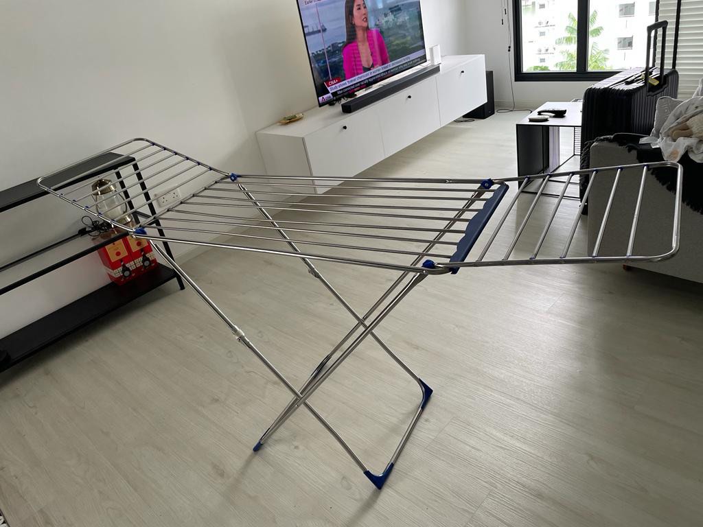 Used clothes drying rack, Furniture & Home Living, Home Improvement ...