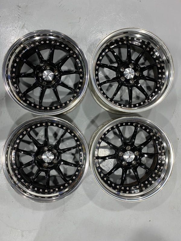 Used Original SSR Professor SP3 Forged 3pc wheels for GTR, Car ...