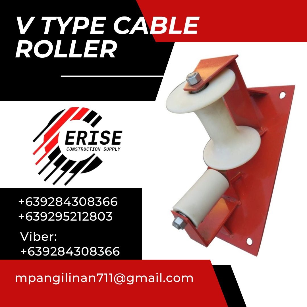 V TYPE CABLE ROLLER, Commercial & Industrial, Construction Tools ...