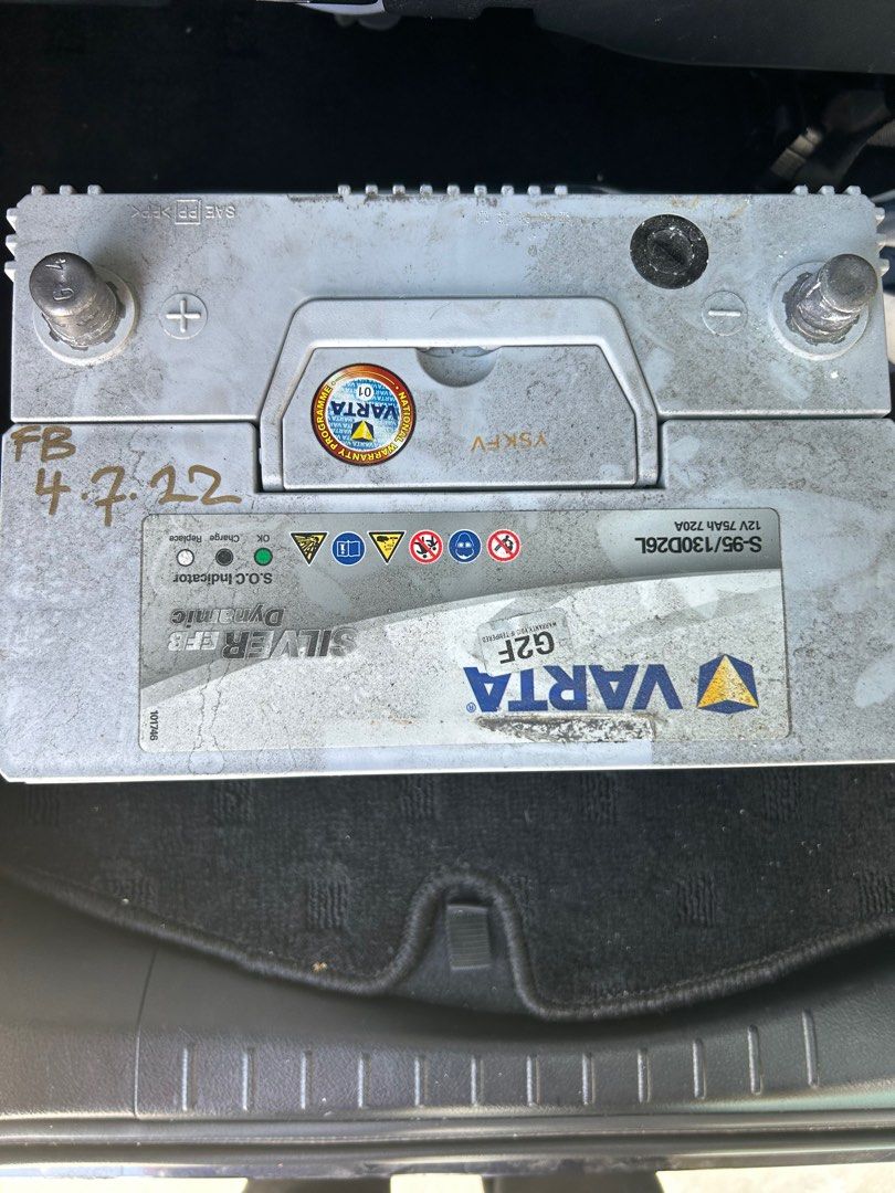 Varta battery, Auto Accessories on Carousell