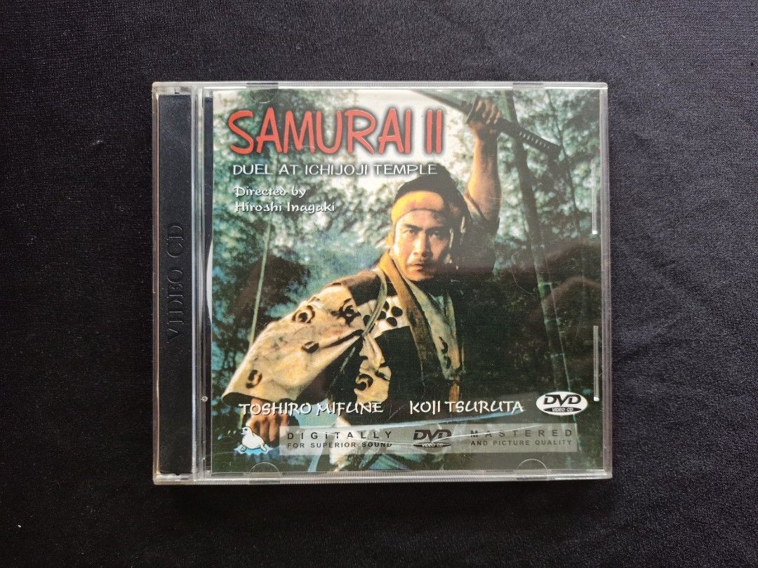 VCD Samurai II - Duel At Ichijoji Temple, Hobbies & Toys, Music & Media ...
