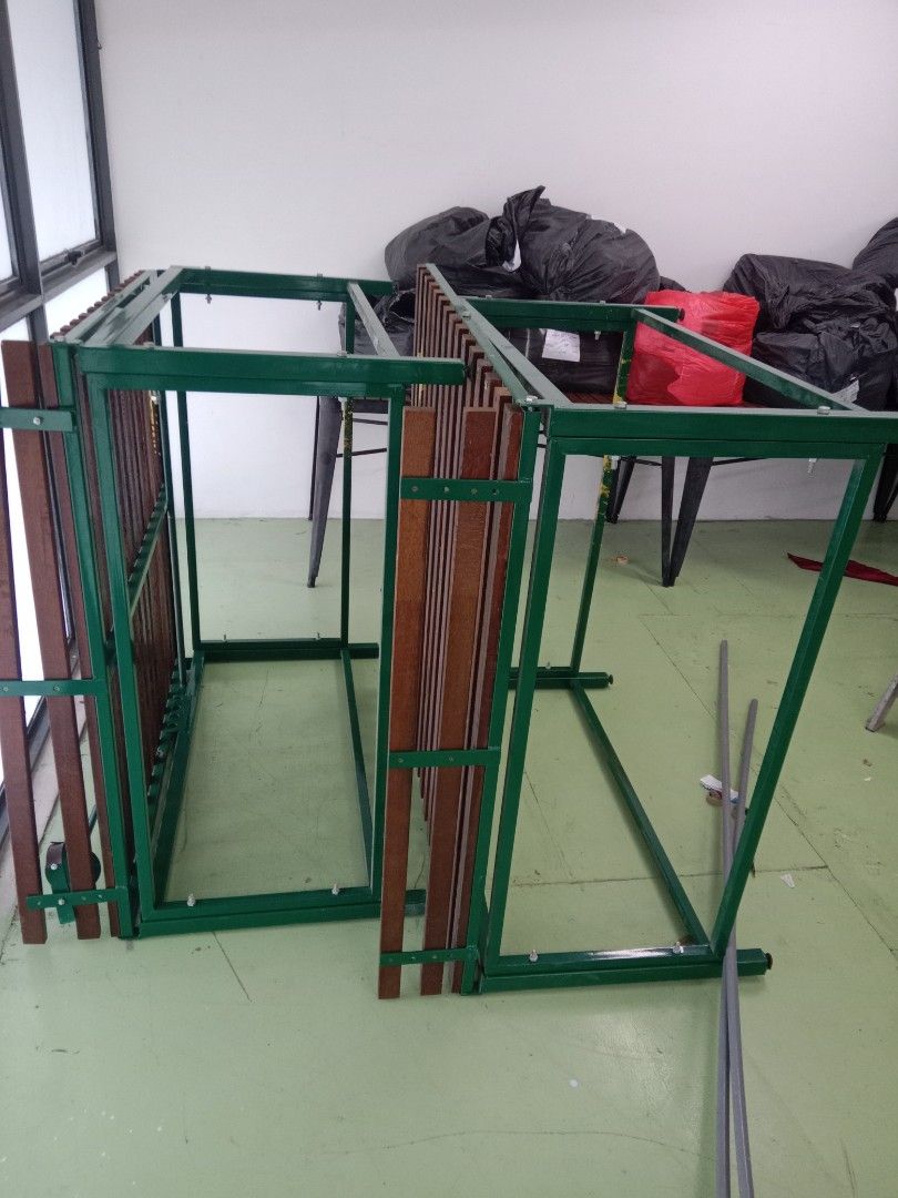 Vegetable display rack dimensions 4x4, Furniture & Home Living ...