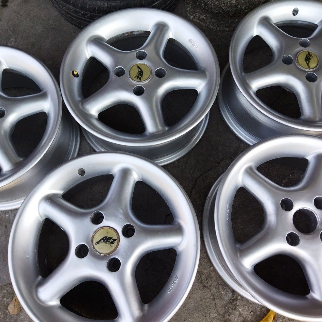 Velg Mobil original antera 5Spoke Ring 16 pcd 4x114.3 Lobang 4 ...