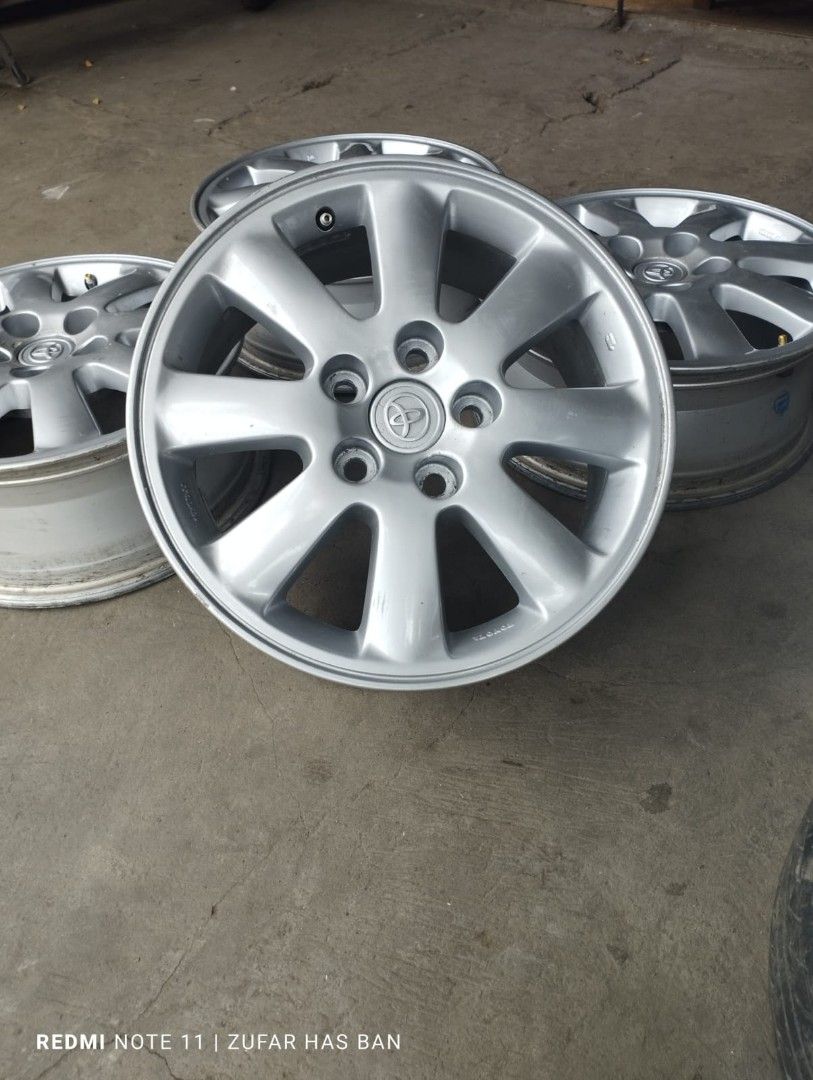 Velg oem original Toyota Camry, Aksesoris Mobil di Carousell