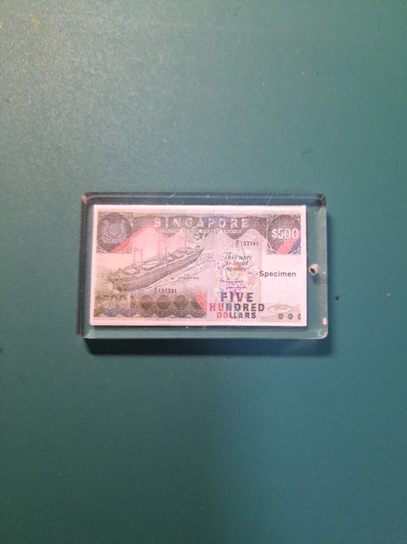 Vintage $500 note specimen collectible, Hobbies & Toys, Memorabilia ...