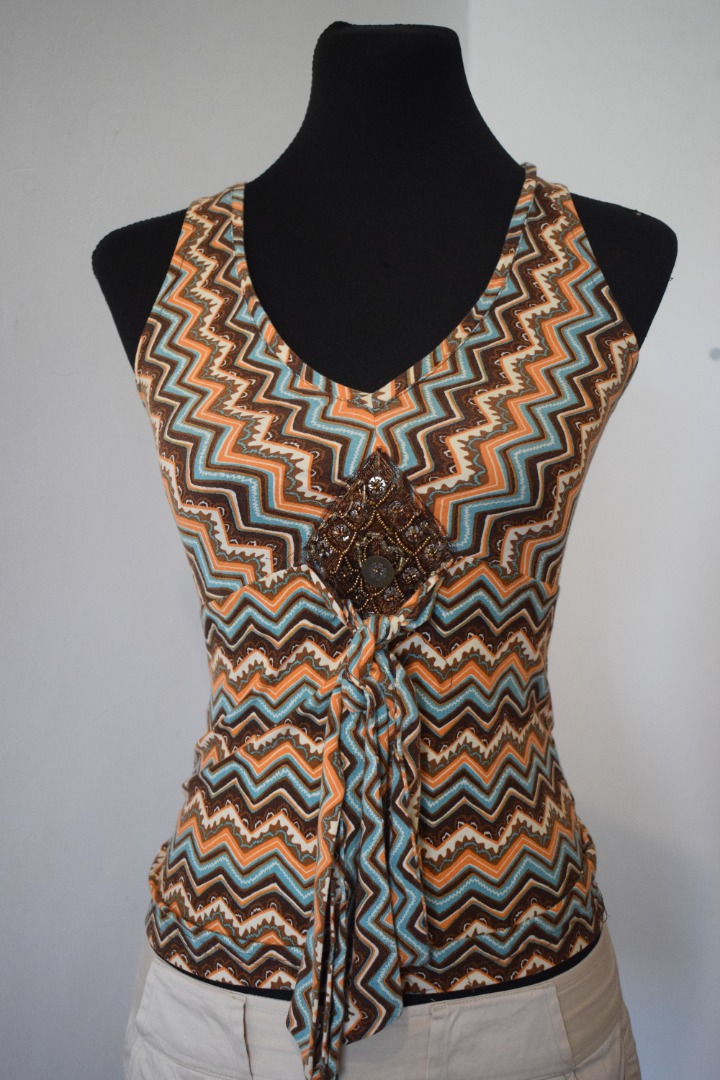 Vintage 70s type disco funky top on Carousell