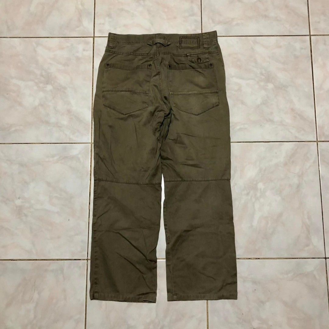 Vintage Bossini Jeans Double Knee Cargo Pants on Carousell