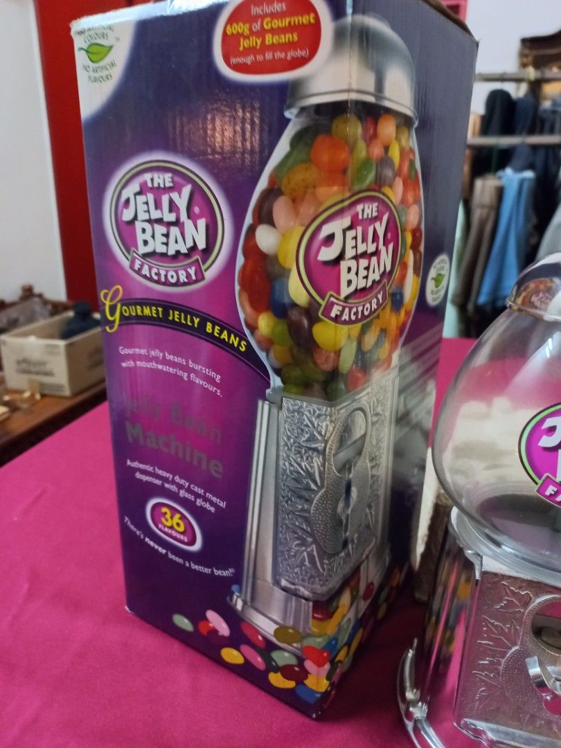 Vintage Jelly Bean Machine Dispenser, Hobbies & Toys, Collectibles ...