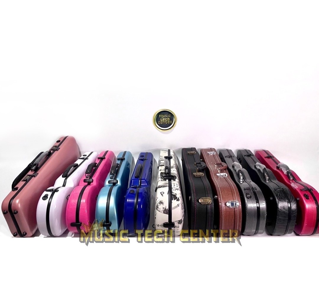 Violin Viola Hard Case Waterproof Carbon Fiber Case With Combination ...