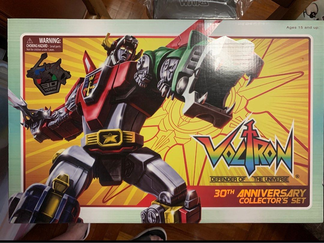 Voltron Defender of the Universe Lion Force 30th Anniversary Collector ...