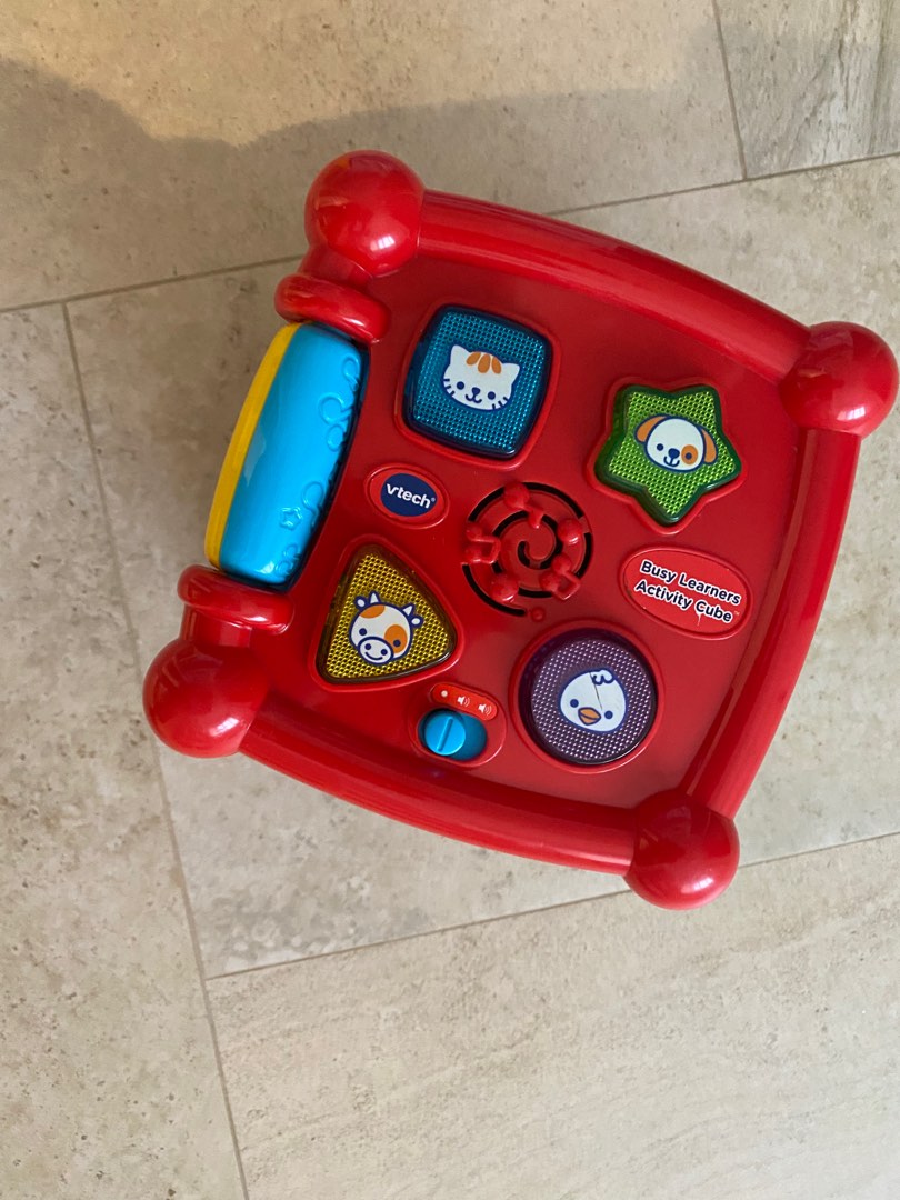 VTech Cube Toy, Babies & Kids, Infant Playtime on Carousell