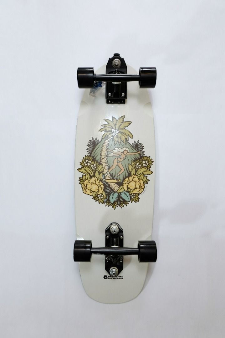 Waterborne Island Tropic Taurus Surfskate skateboard longboard cruiser ...