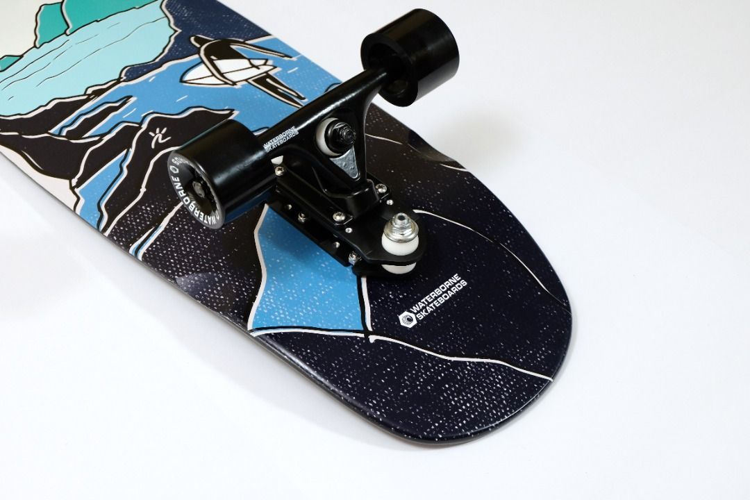 Waterborne Uluwatu Taurus Surfskate skateboard longboard cruiser board ...